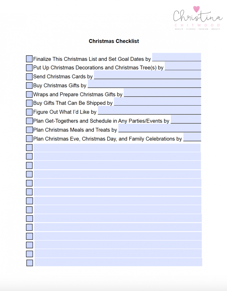 The Ultimate Plan-Ahead and Stress-Free Christmas Guide